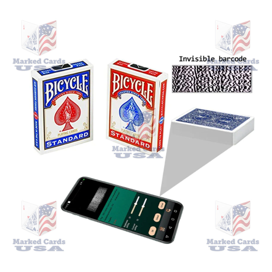 Buy Poker Size Barcode Cards Online – Marked cards USA – MC USA